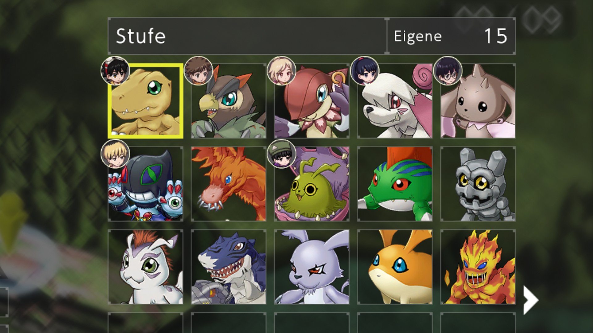 Digimon Survive: Liste aller 117 Digimon mit Typen und Klassen