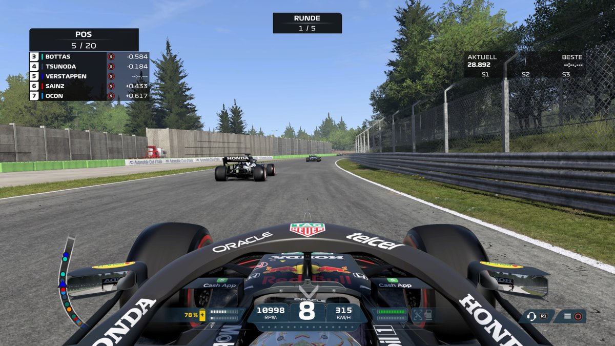 F1 2021: HUD einstellen und Tipps zur Optimierung
