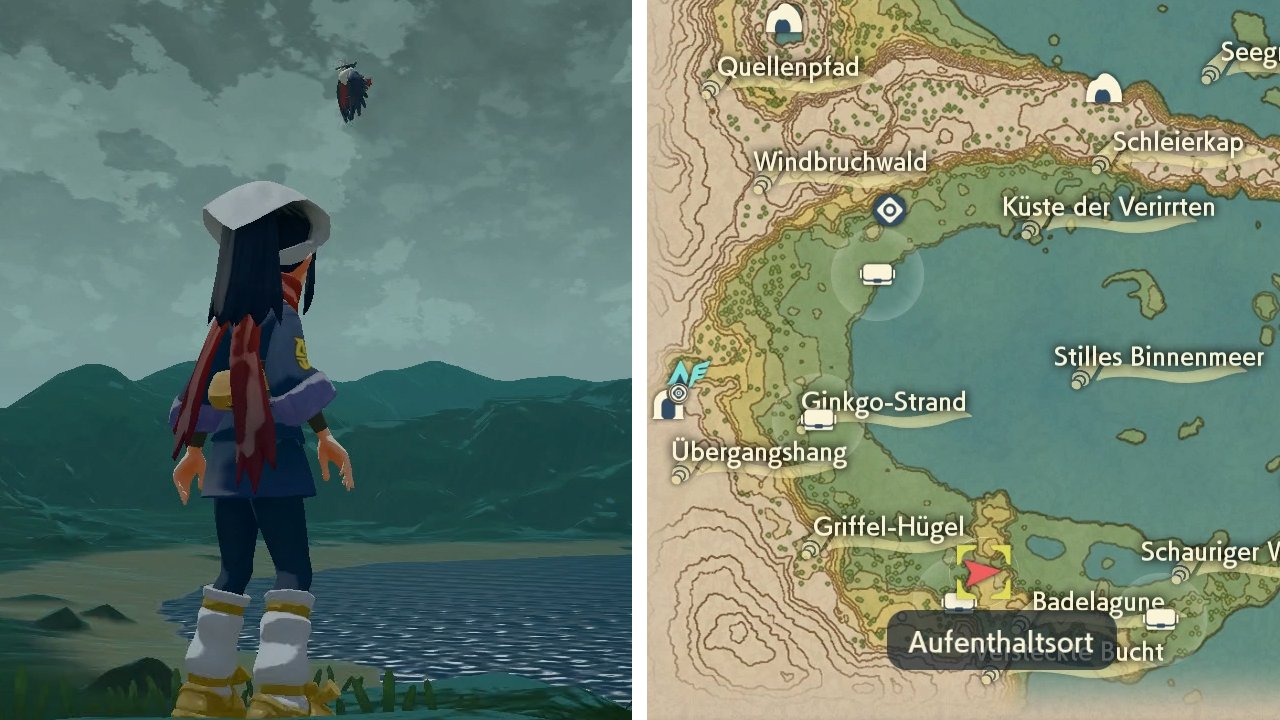 Pokémon-Legenden Arceus: Fliegende Pokémon fangen