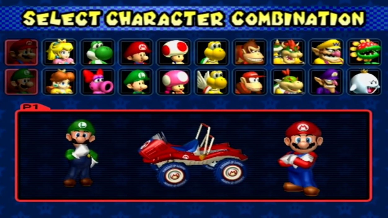 Mario Kart – Double Dash: Charaktere und Karts freischalten
