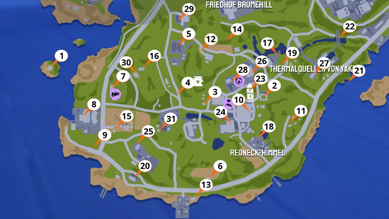 Goat Simulator 3: Alle goldenen Ziegen