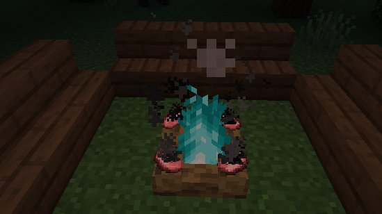 Minecraft: Lagerfeuer craften und an-/ausmachen
