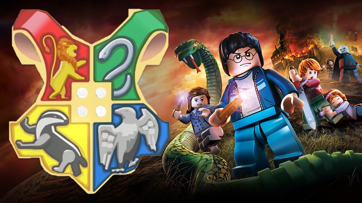 Lego Harry Potter 5-7: Alle Hogwartswappen