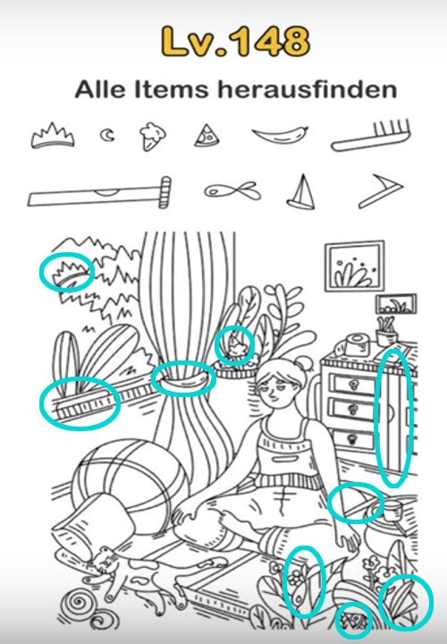 Brain Out: Lösungen für Level 141 bis Level 150