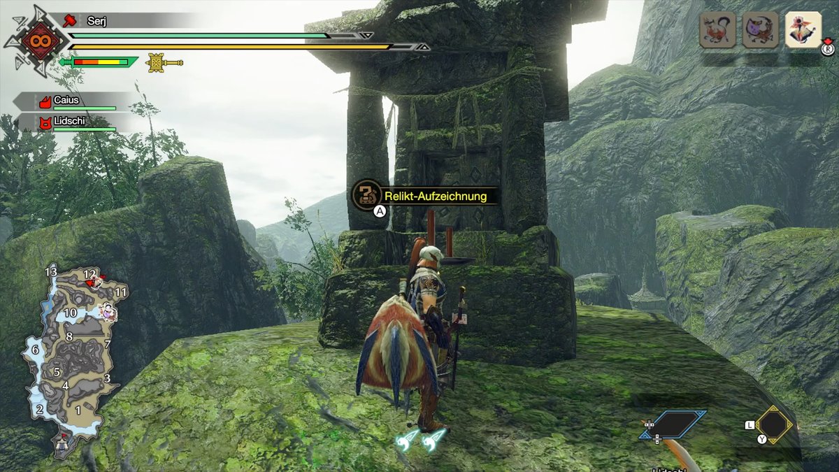 MH Rise: Alle Relikte im Flutwald finden