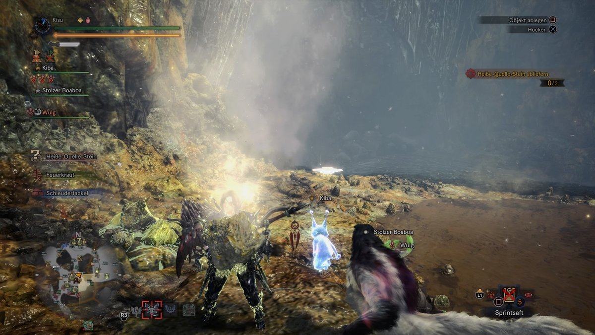 MHW: Iceborne | Heiße-Quelle-Steine finden