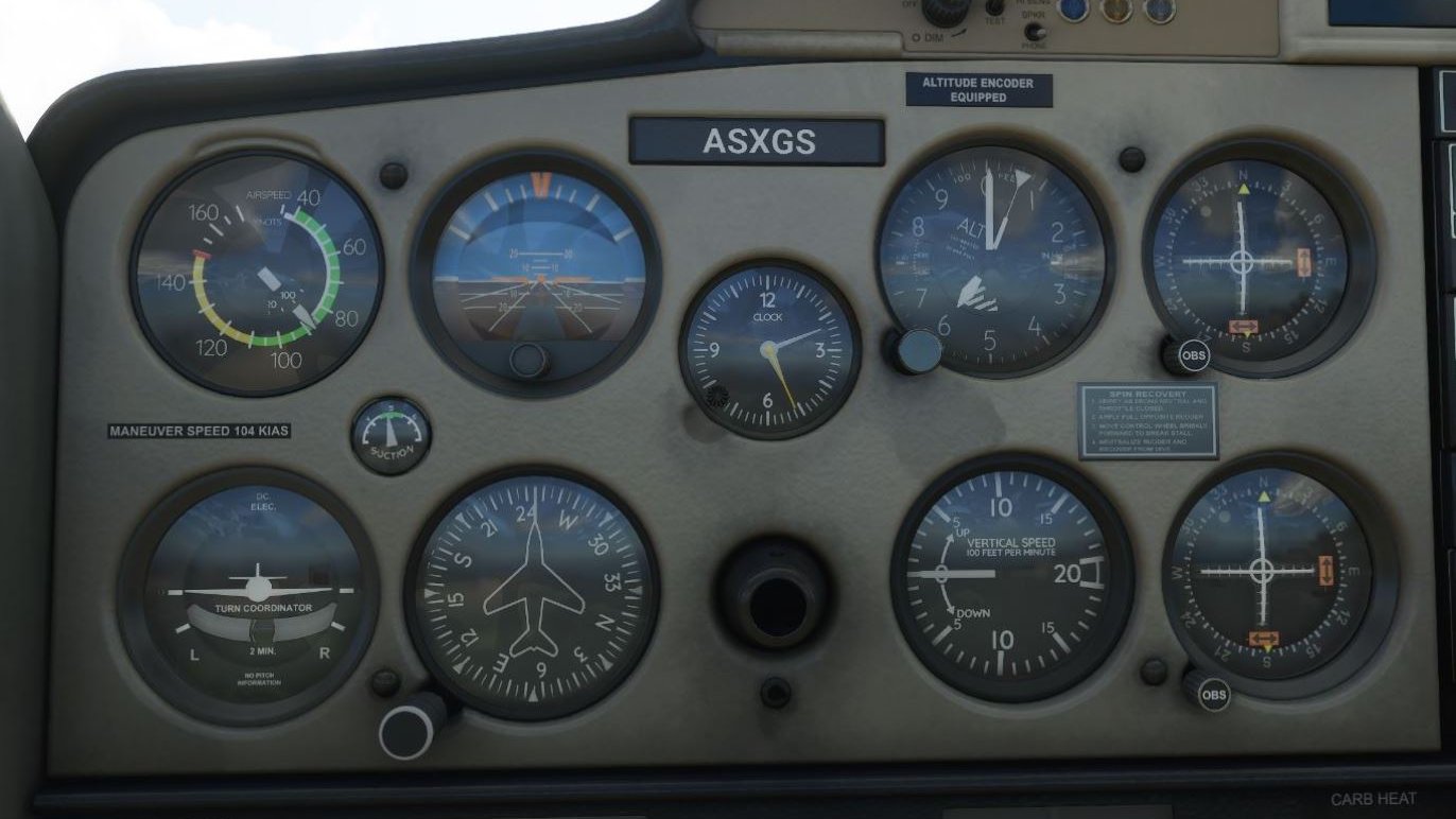 Microsoft Flight Simulator: Alle HUD-Anzeigen erklärt