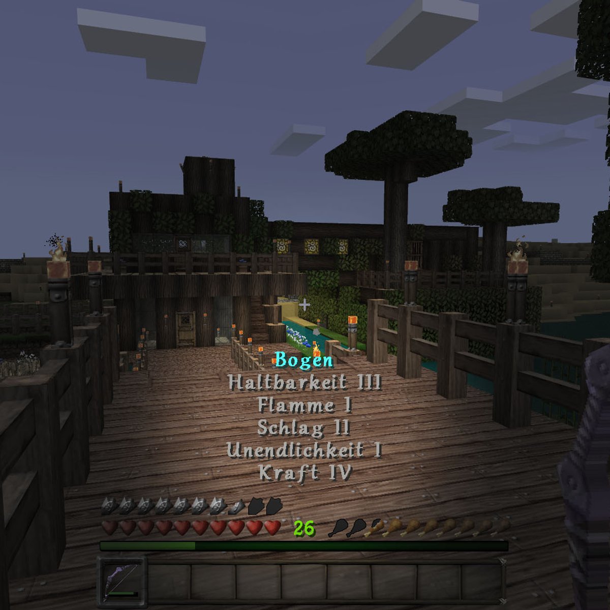 Minecraft Verzauberter Bogen