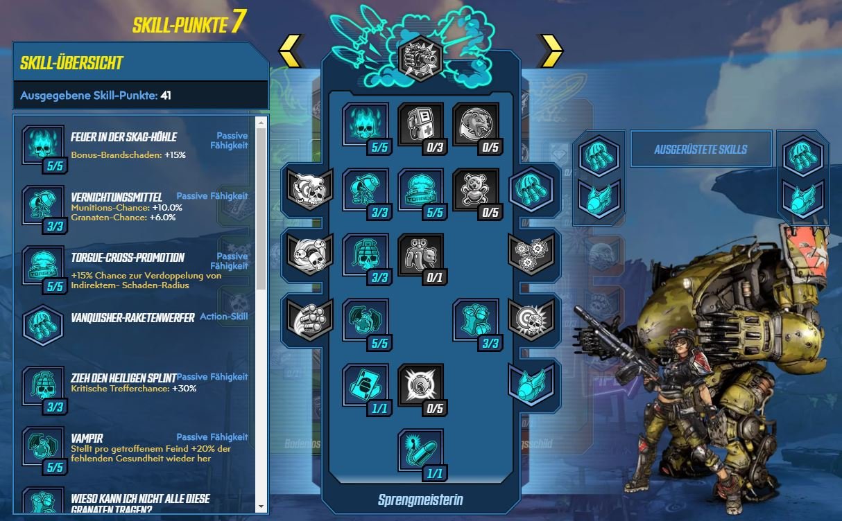 Borderlands 3: Die besten Builds für Moze