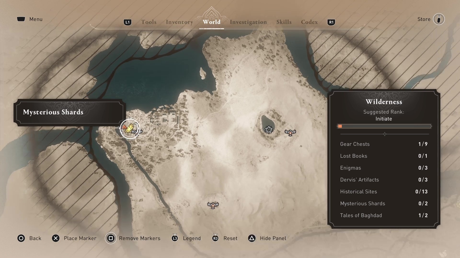 AC Mirage: Rätselhafte Scherben finden & Der Ruf abschließen