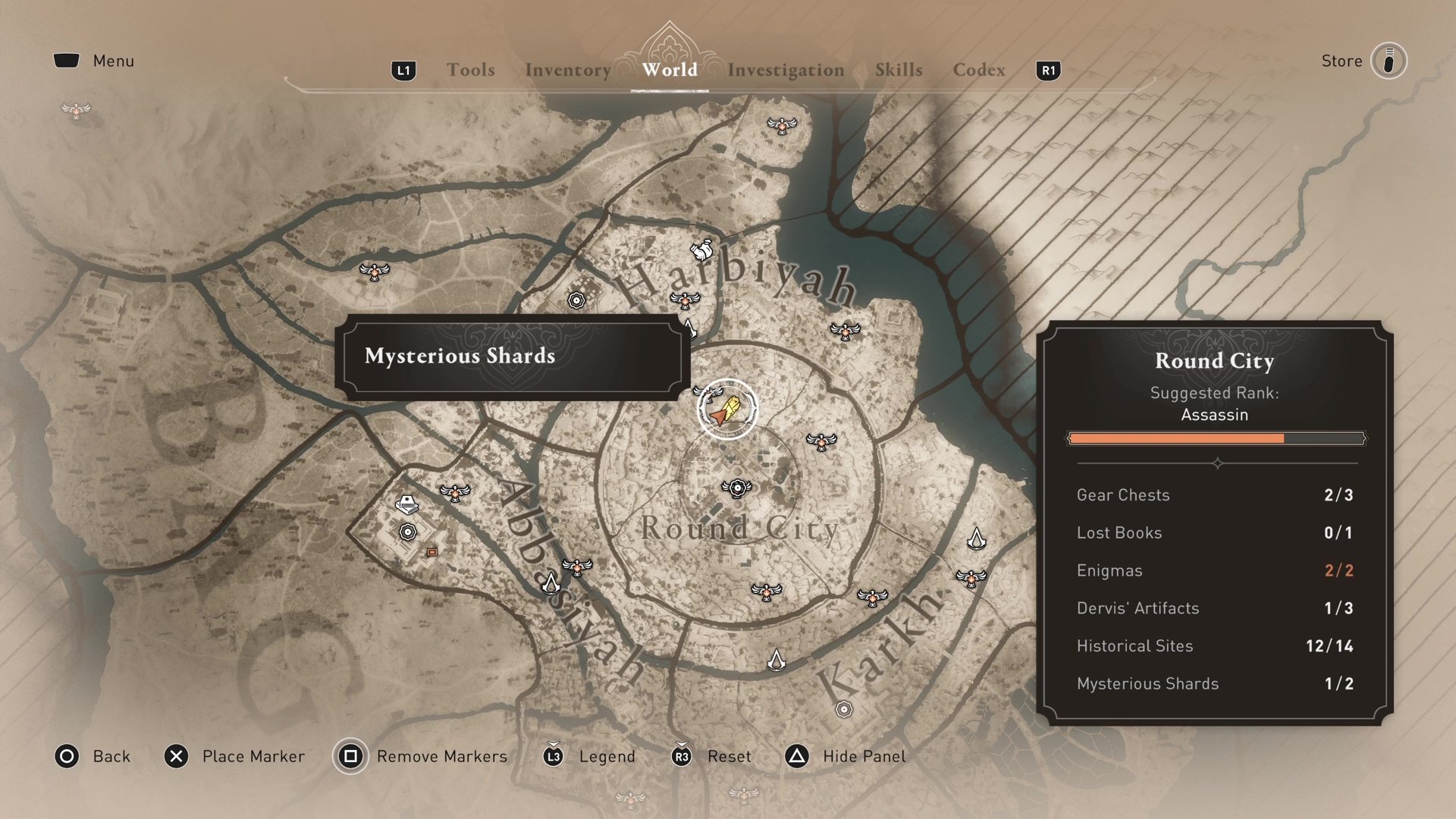 AC Mirage: Rätselhafte Scherben finden & Der Ruf abschließen