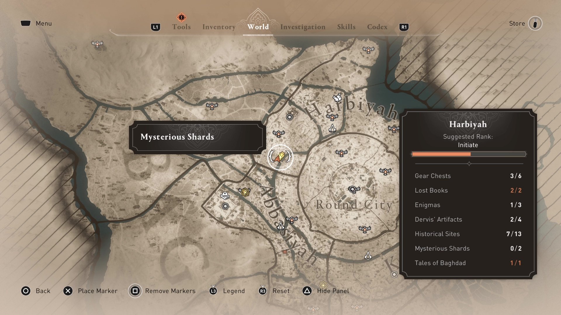 AC Mirage: Rätselhafte Scherben finden & Der Ruf abschließen