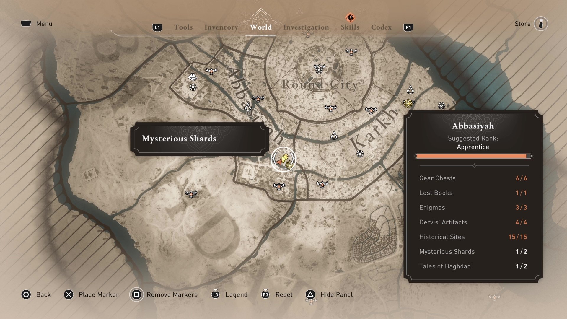 AC Mirage: Rätselhafte Scherben finden & Der Ruf abschließen