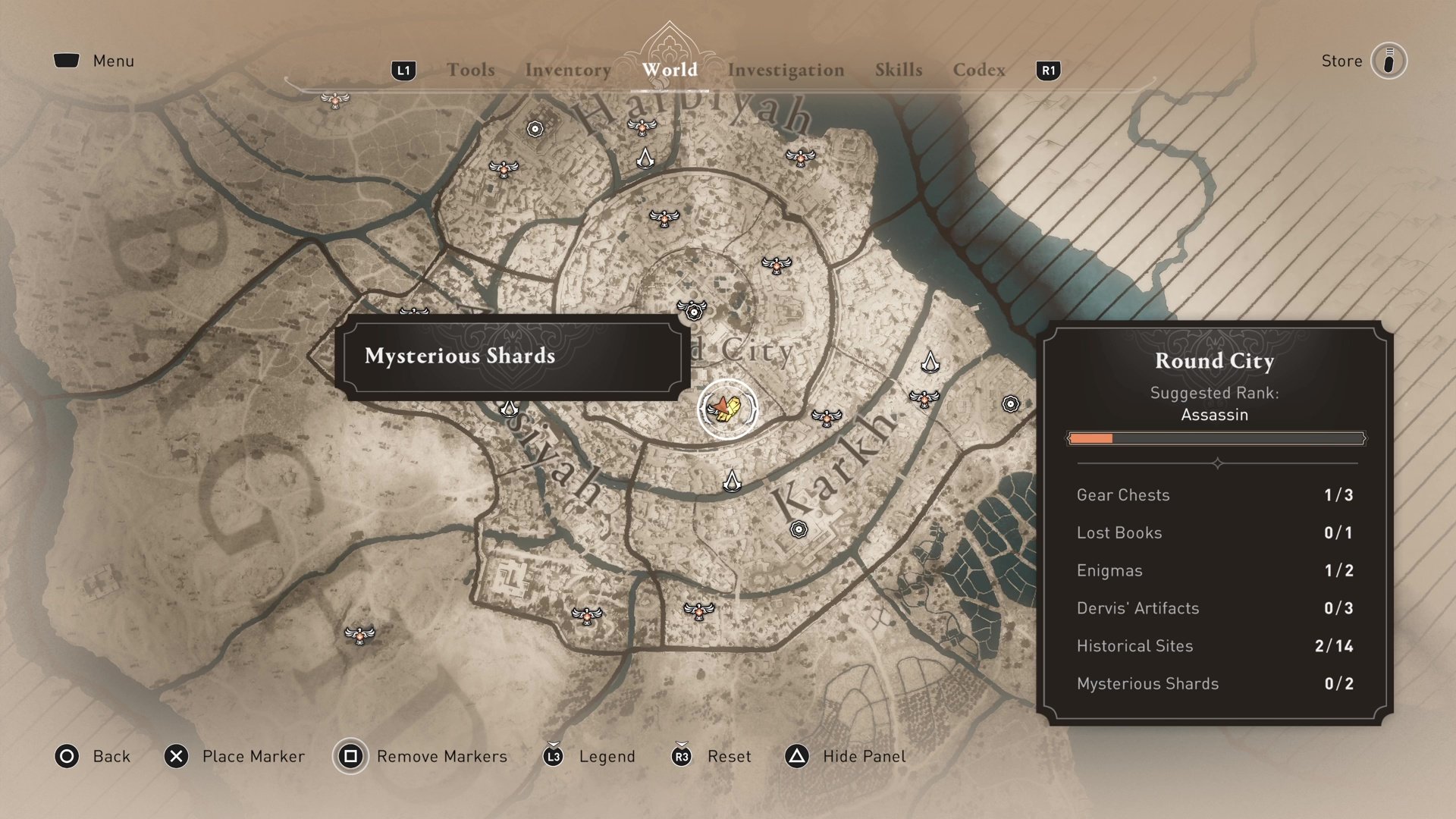 AC Mirage: Rätselhafte Scherben finden & Der Ruf abschließen