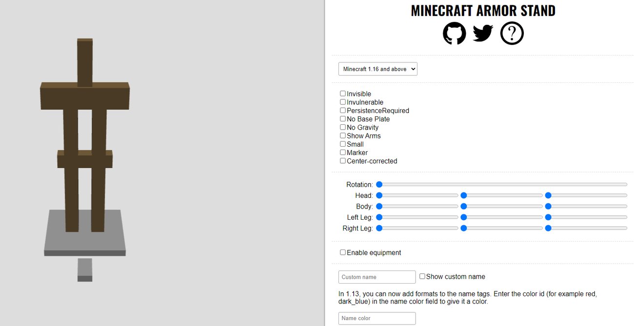Minecraft: Rüstungsständer und ihre Positionen verändern