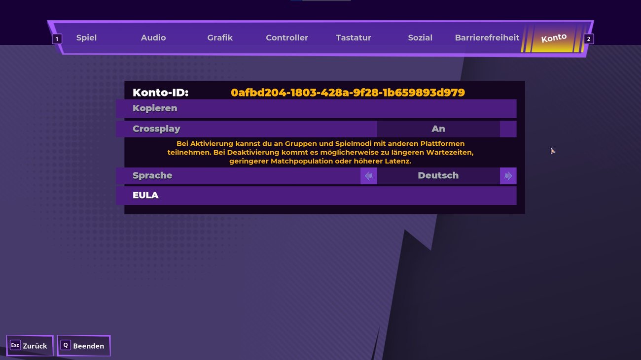 Rumbleverse: Crossplay aktivieren