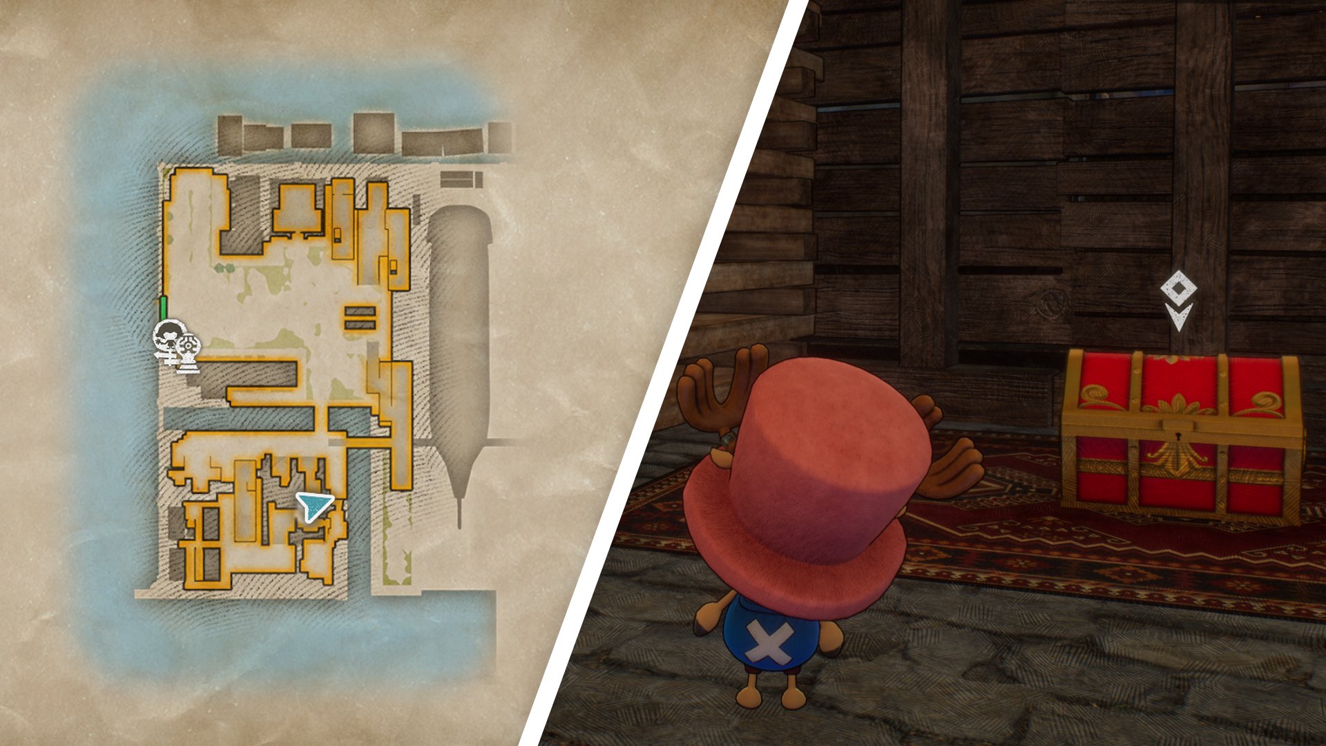 One Piece Odyssey: Truhenschlüssel finden