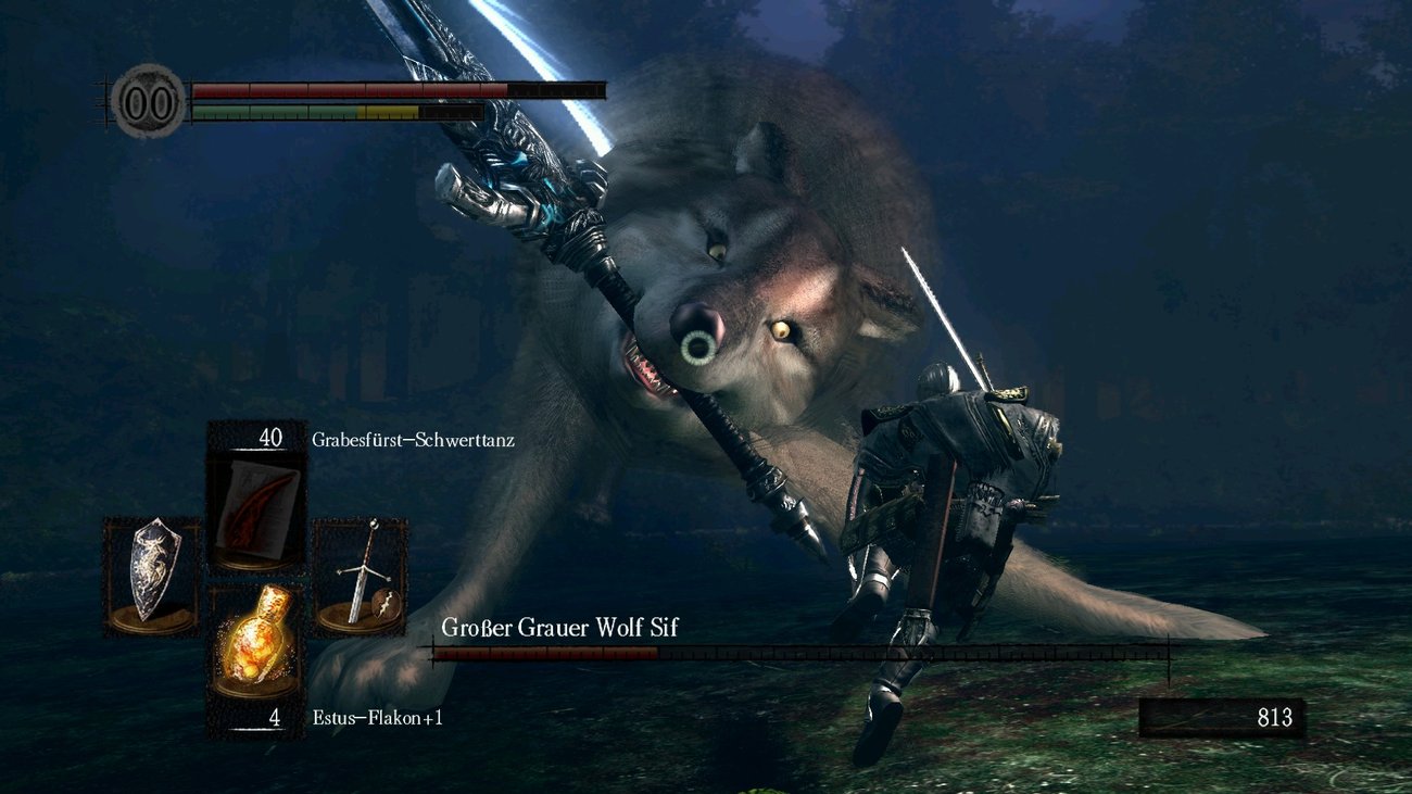 Boss: Großer Grauer Wolf Sif: Dark Souls - Komplettlösung