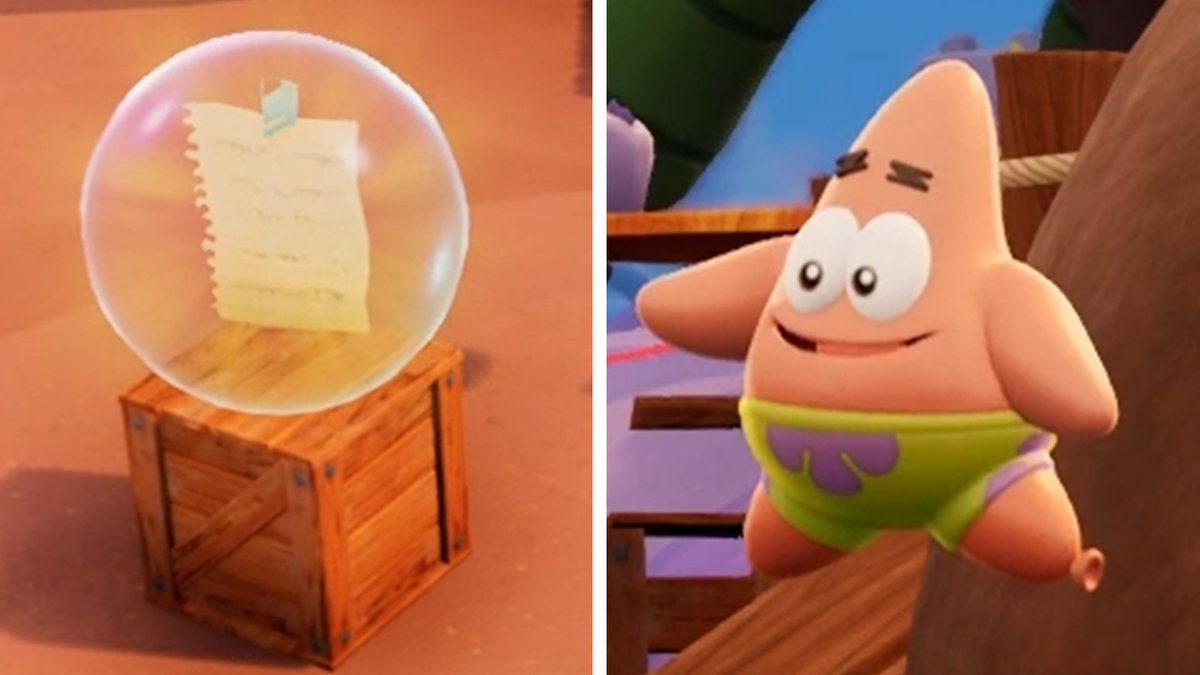SpongeBob Cosmic Shake: Alle Haftnotizen-Fundorte