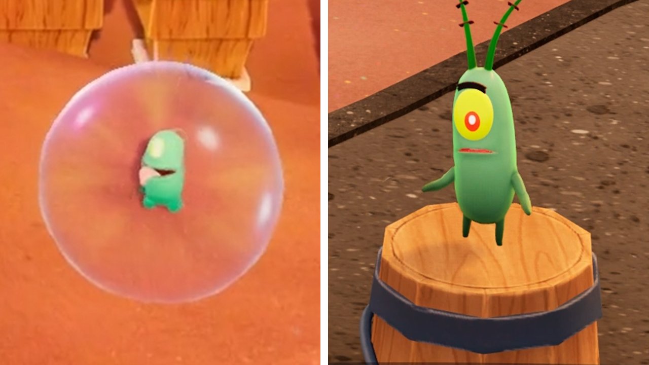 SpongeBob Cosmic Shake: Fleckchen-Verstecke finden