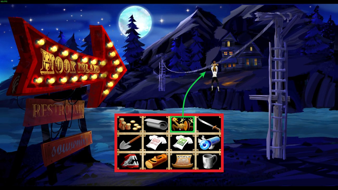 Monkey Island 1 Lösung & Beleidigungen