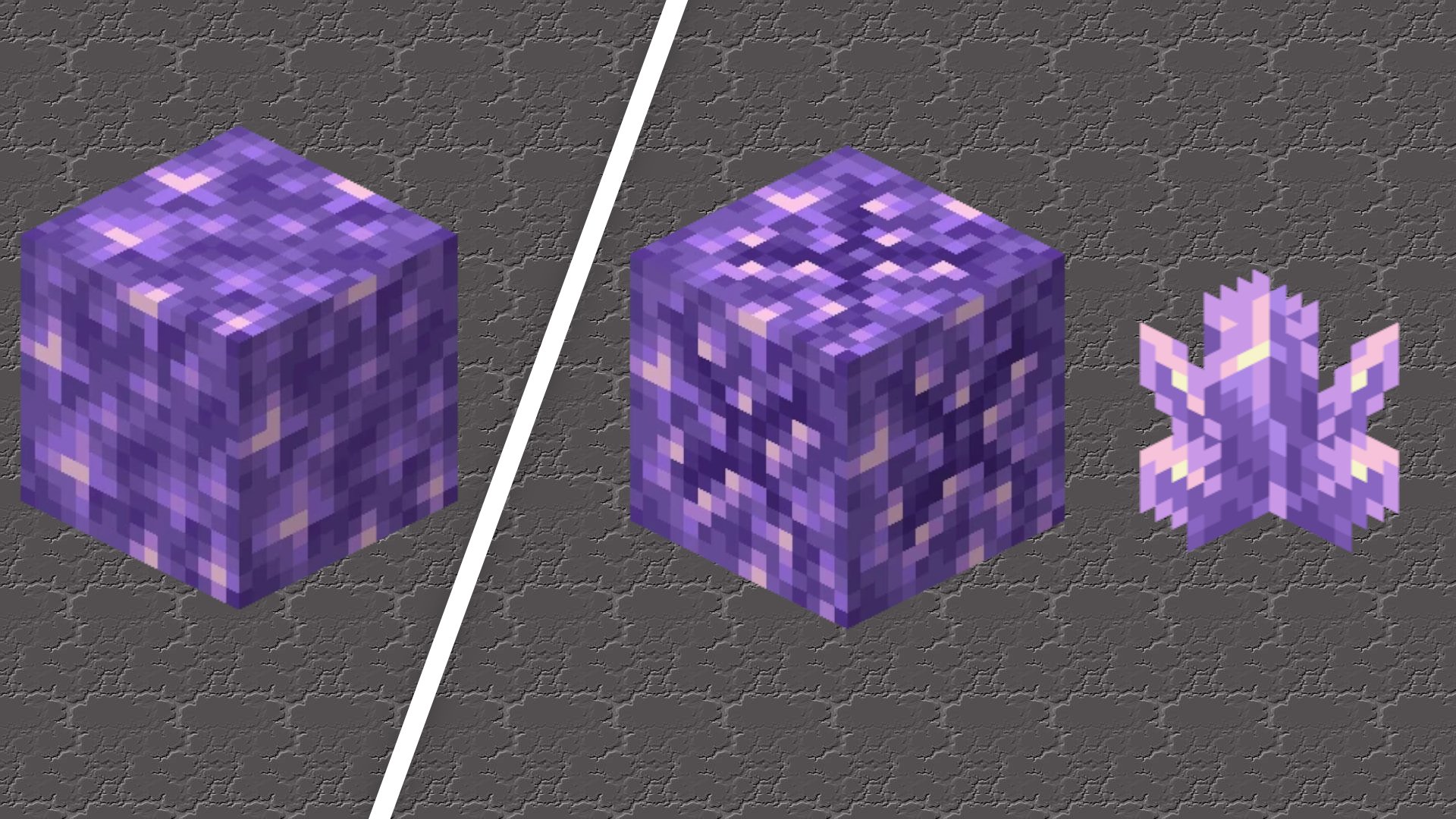 Minecraft: Amethyst finden, abbauen und alle Rezepte dazu