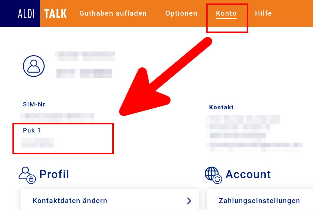 Aldi Talk: PIN oder PUK vergessen – was tun?