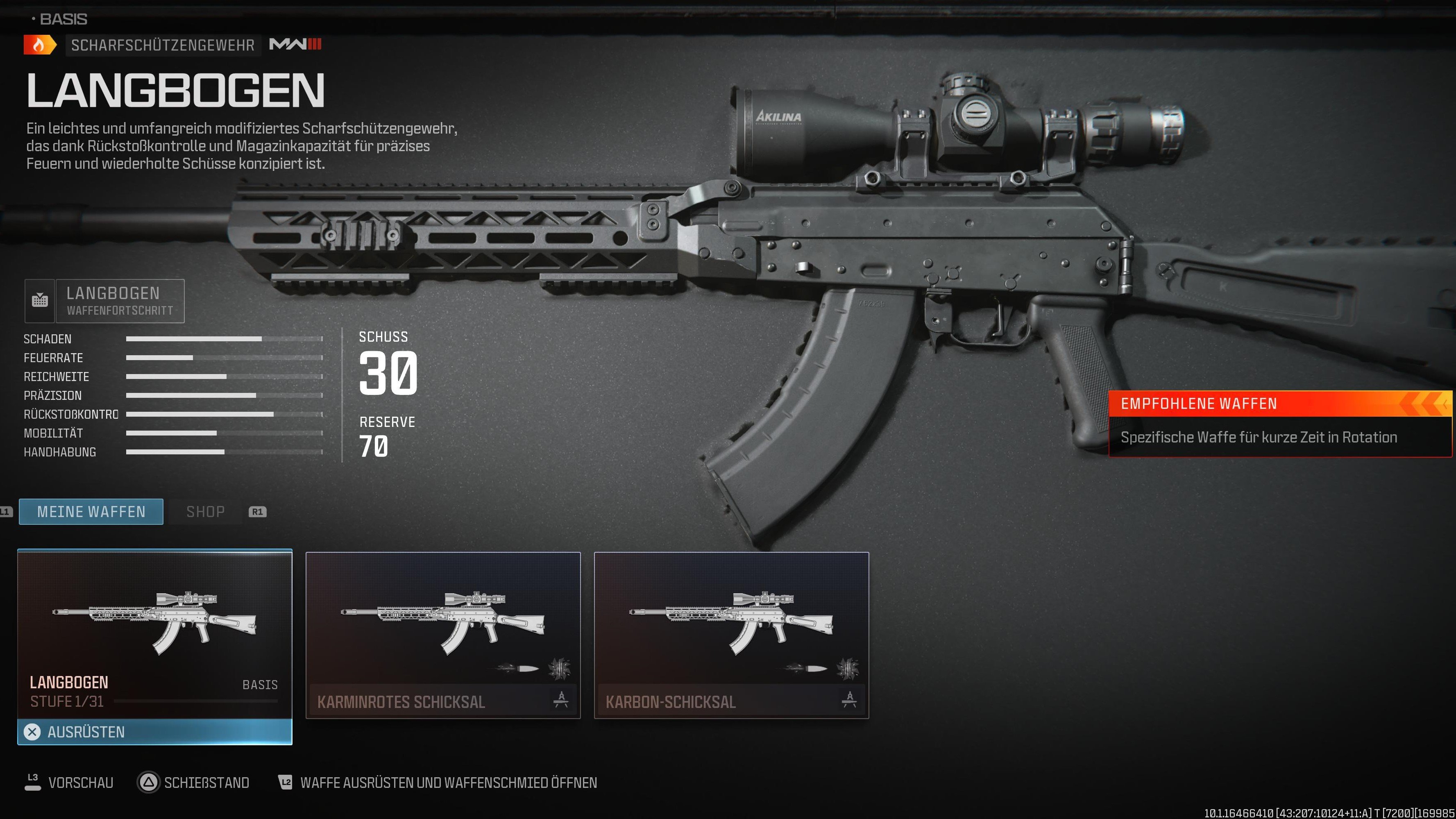 Call of Duty MW 3: Meta-Waffen im Multiplayer