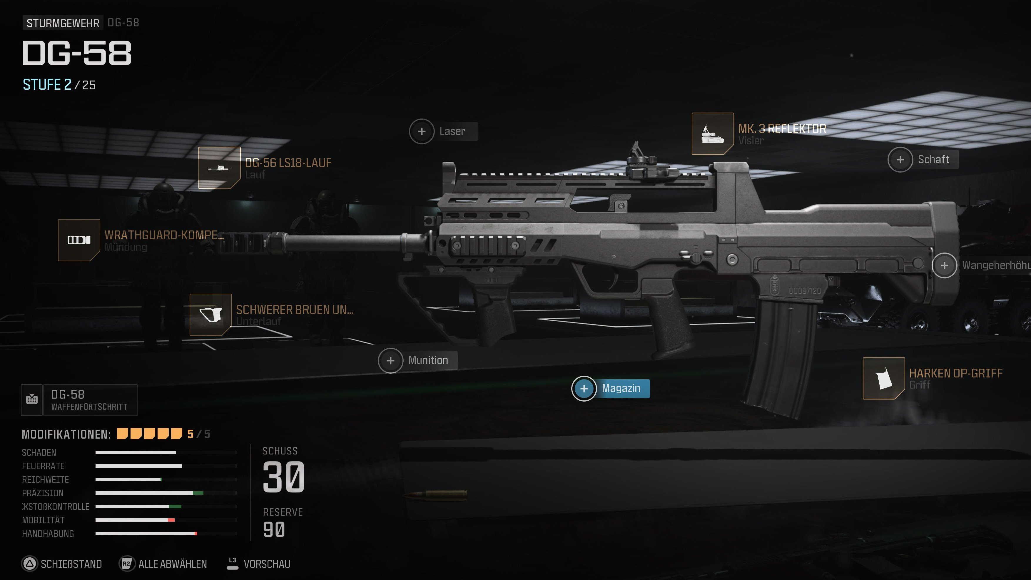 Call of Duty MW 3: DG-58 - Beste Setups, Aufsätze & Werte