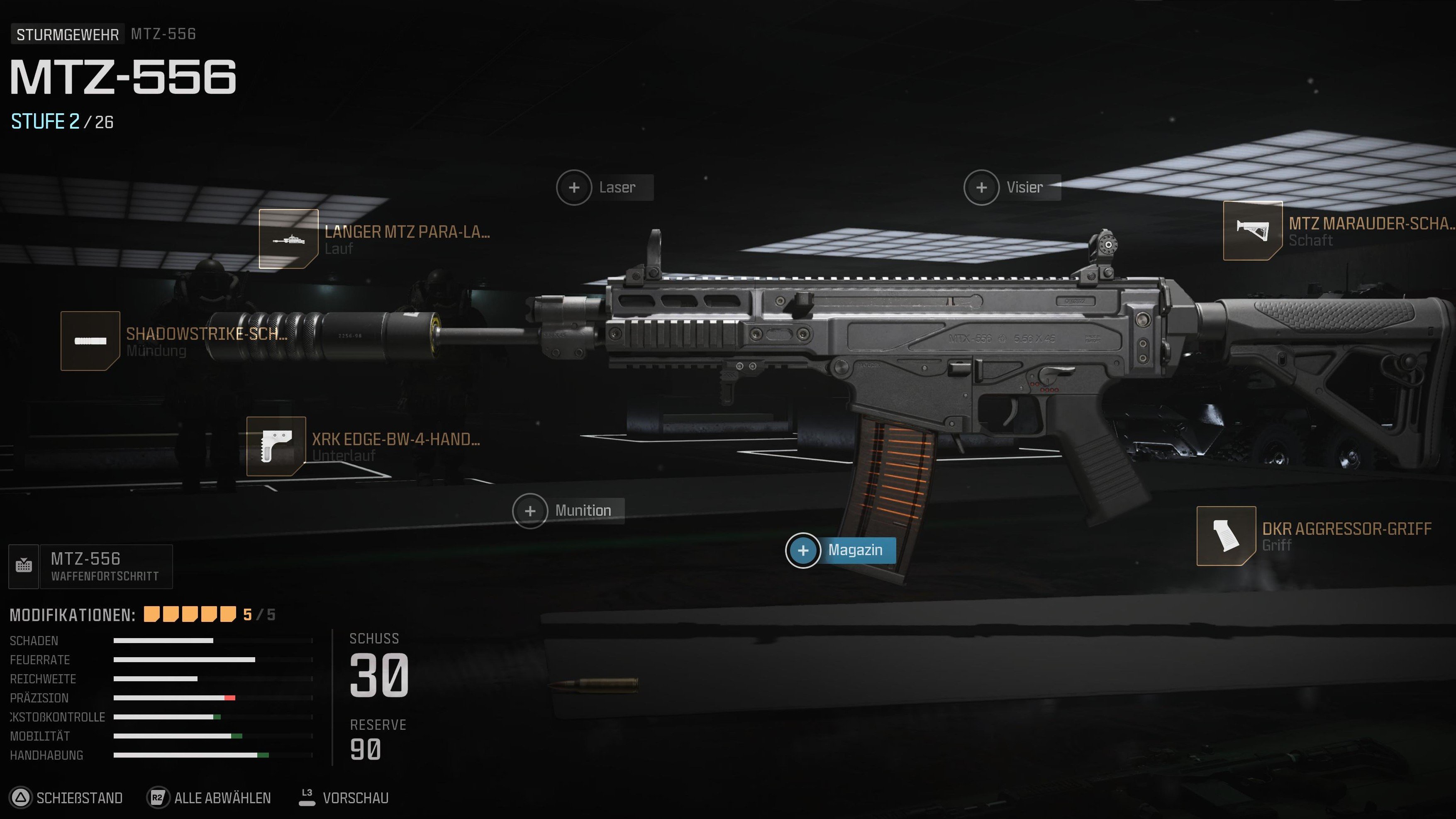 CoD Modern Warfare 3: MTZ-556 - Beste Aufsätze, Setups & Werte