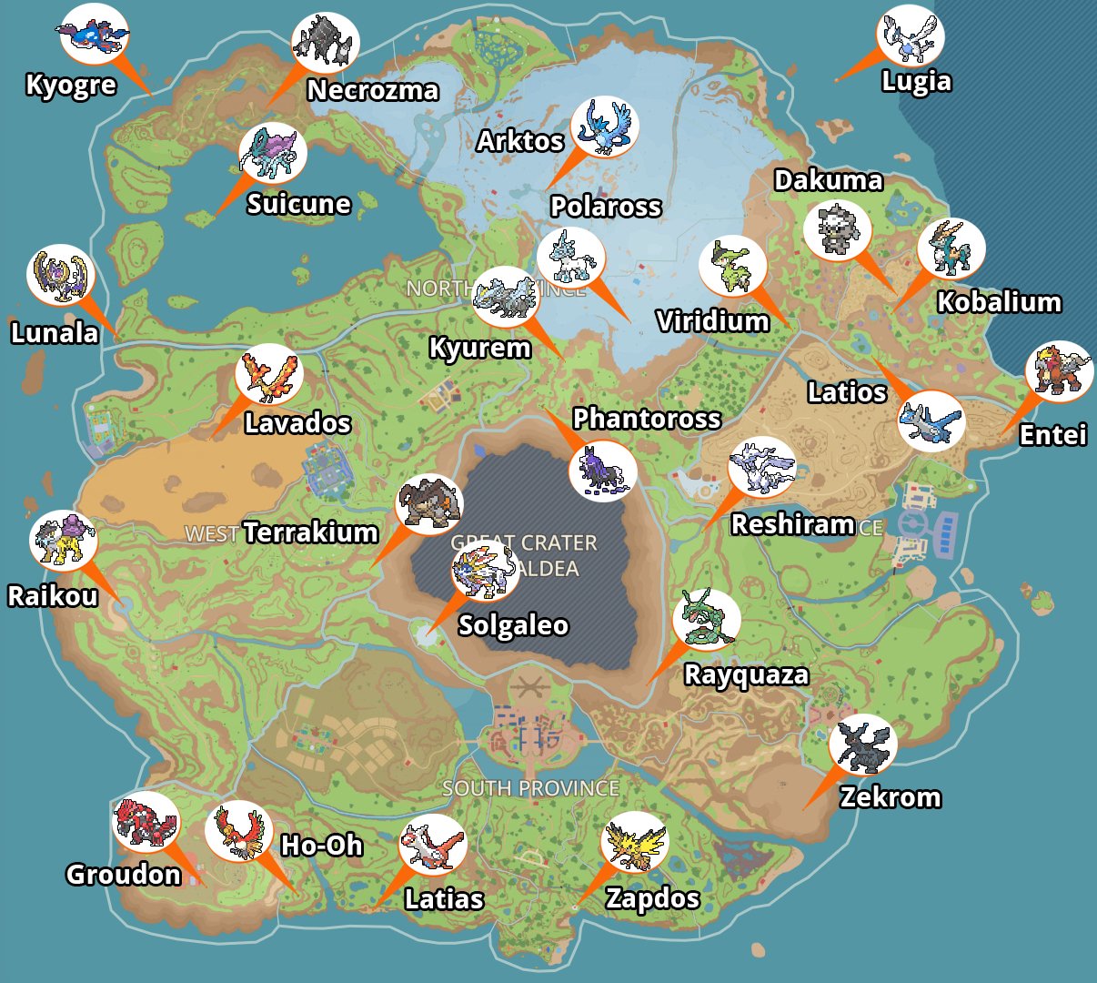 Pokemon Karmesin Indigoblaue Scheibe Legendre Pokemon