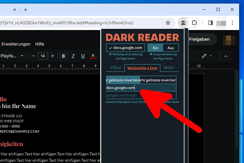Google Docs Dark-Mode aktivieren – so geht's