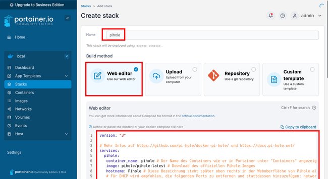 Pi-hole in Docker-Container installieren – in 10 Minuten