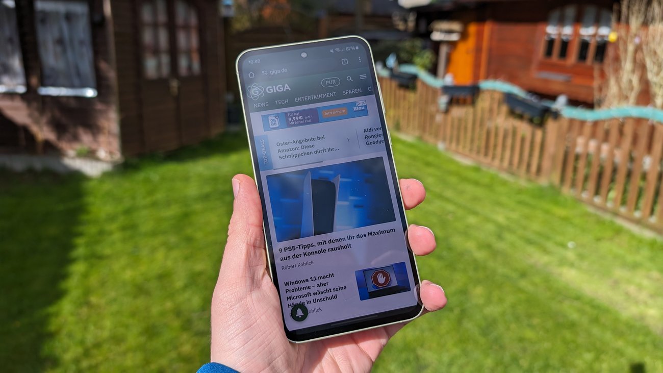 Samsung Galaxy A55 im Test: Damit hätte ich nie gerechnet