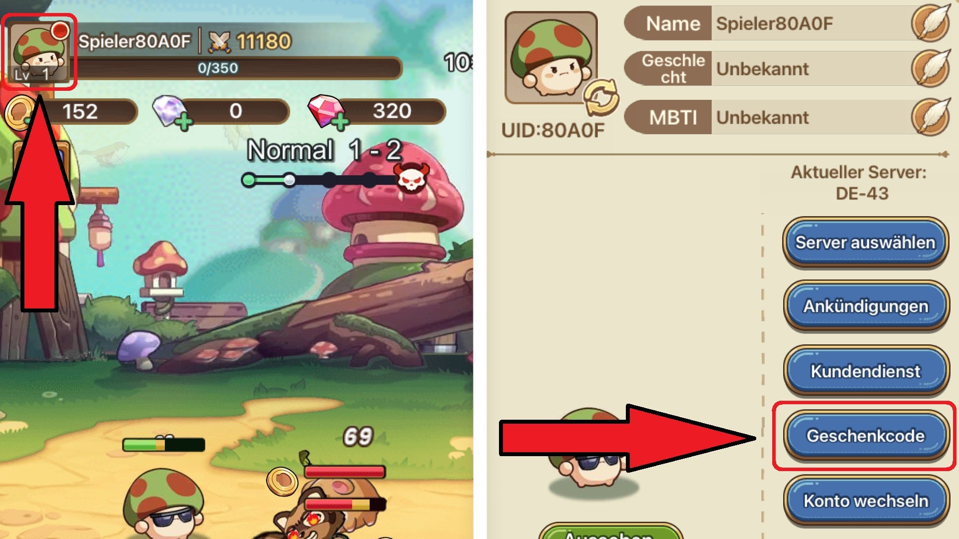 Legend of Mushroom: All Codes for Gifts (March 2026) - GAMINGDEPUTY