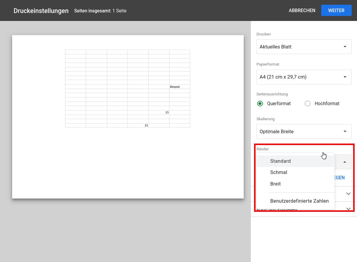 Google Docs: Seitenränder einstellen – so geht's