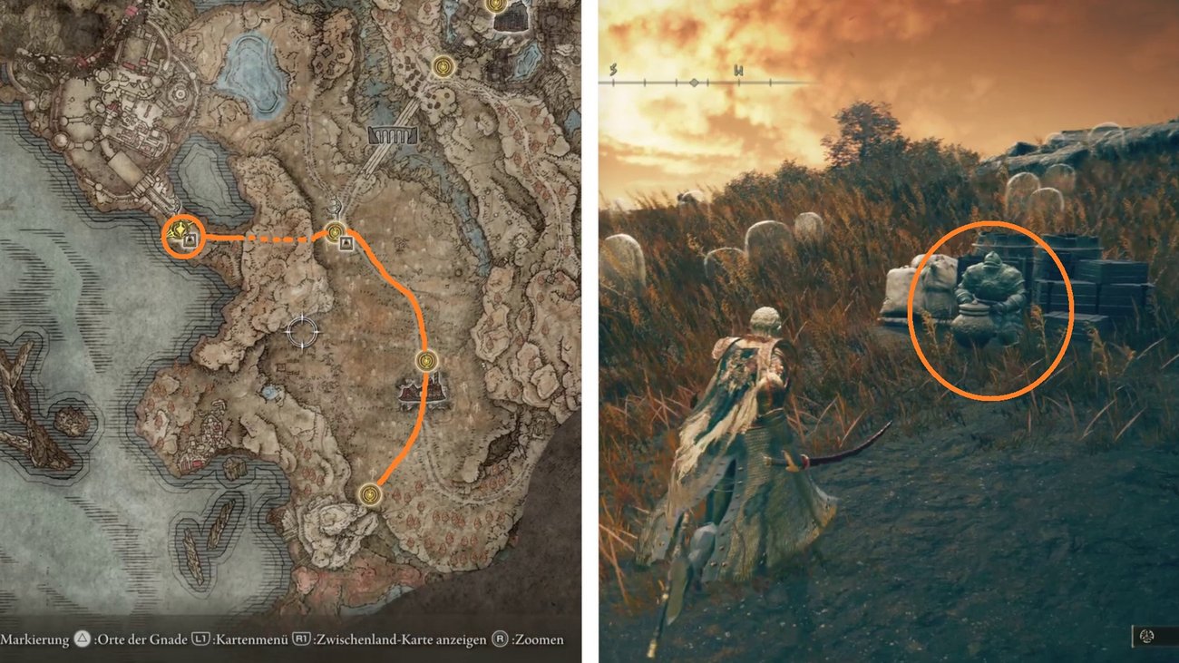 Moore Quest in Elden Ring Shadow of the Erdtree lösen